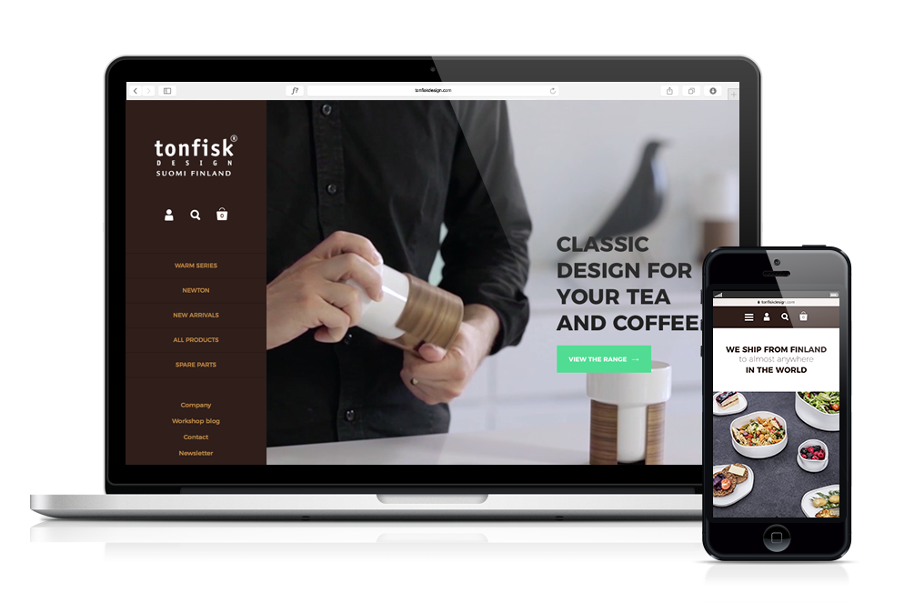 Our new online shop is now open! – Tonfisk Design