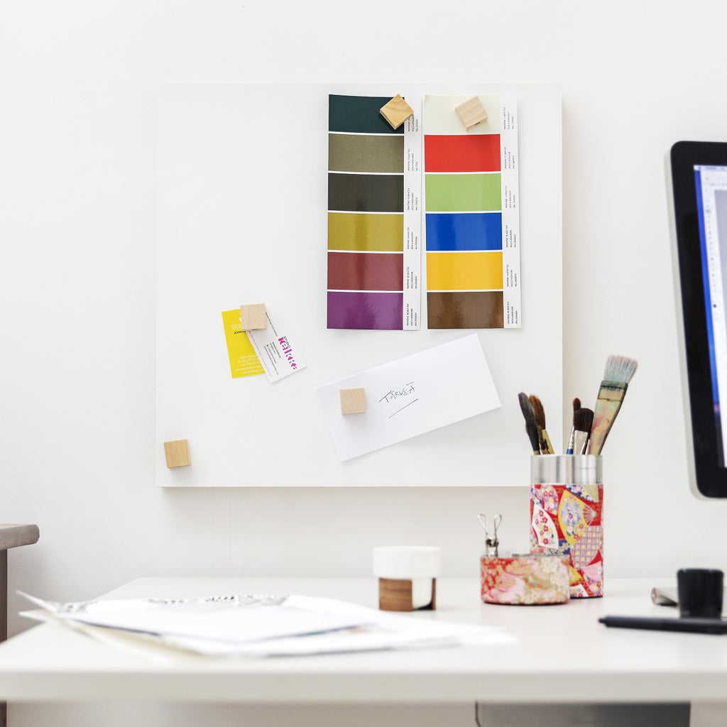 Square Noteboard 50x50cm, White – Tonfisk Design